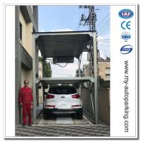 China 2 or 3 Cars PLC Control Underground Lift/Hydraulic Stacker Car Parking Equipment/Underground Parking Garage Design for sale