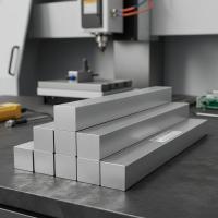 China 6063 Precision Aluminum Square Bar for CNC Machining Stable Tolerance Smooth Performance for sale