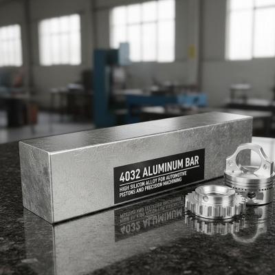 China 4032 High Silicon Aluminum Alloy Bar For Automotive Pistons With Low Thermal Expansion And Wear Resistance for sale