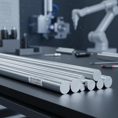China Solid CNC Machining 6061 T6 Aluminum Rod Heat Treatment Corrosion Resistance for sale