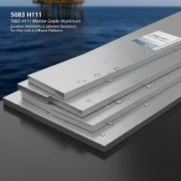 China 5083 H111 Marine Grade Aluminum Flat Bar with Excellent Weldability and Saltwater Resistance for Ship Hulls and Offshore Platforms for sale