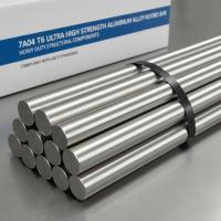 China 7A04 T6 Ultra High Strength Aluminum Alloy Round Bar for Heavy Duty Structural Components Compliant with GB/T Standards for sale