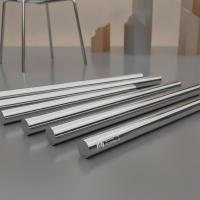 China 6060 T5 Bright Polished Anodized Decorative Round Aluminum Bar Rod for Furniture and Architecture for sale