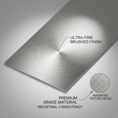 China Corrosion-Resistant 304 Stainless Steel Sheet with Chromium Nickel Alloy and 2B BA Finish for sale