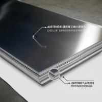 China Corrosion-Resistant 304 Stainless Steel Sheet with Chromium Nickel Alloy and 2B BA Finish for sale