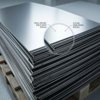 China Food-Grade 304 Stainless Steel Sheet with Hygienic Sanitary Finish and FDA Compliant for Commercial Kitchenware for sale
