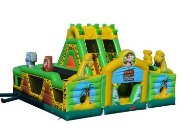 China Giant Inflatable Obstacle Bouncy Castle , Inflatable Assault Course For Adults for sale