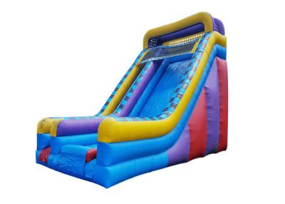 China Kids Funny Giant Inflatable Dry Slide , Customized Outdoor Games Blow Up Slide for sale