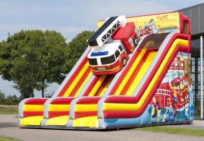 China Comercial Double Lane  Large Inflatable Slide Double Stitching For Fun  Party for sale