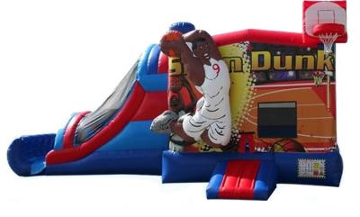 China Basketball Shot Inflatable Fun Park  Bounce , Sports Games Fun Bounce House for sale