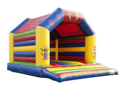 China Circus Indoor Inflatable Bounce House Jumper High Durability Plato PVC Material for sale