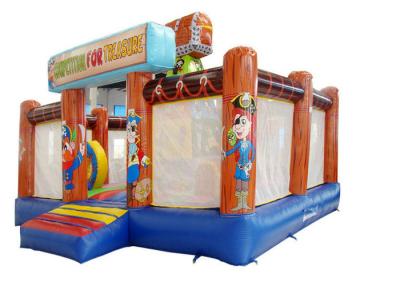 China Outdoor Playground Inflatable Obstacle Course Bouncer For Commercial Event for sale