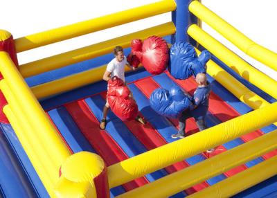 China Indoor Playground Inflatable Sports Games Bouncy Wrestling Ring Jumper For Kids for sale