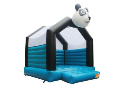 China Panda Outdoor Games Inflatable Bounce House Rentals 0.55mm Plato PVC Tarpaulins for sale
