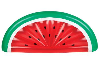 China Inflatable Half Watermelon Pool Float / Outdoor Inflatable Pool Raft for sale
