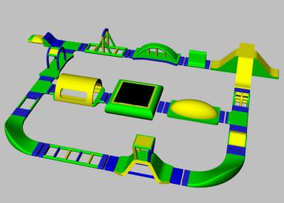 China Digital Printing Inflatable Water Amusement Park With 6 Years Warranty for sale