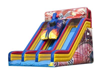 China Entertainment Large Blow Up Slide For Commercial Or Personal 8.23 * 5.95 * 6.48m for sale