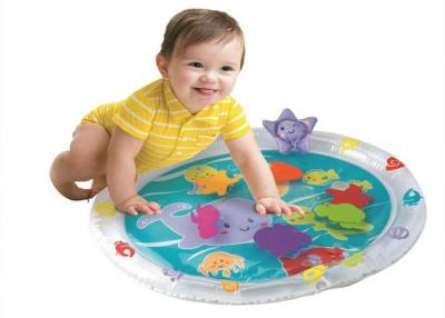 China PVC  Inflatable Water Toys For kids / Fun Water Play Mat for Tummy Time for sale