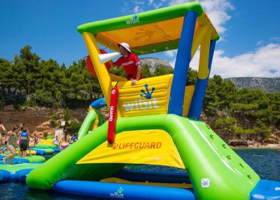 China Big Floating 0.9mm PVC Outdoor Inflatable Water Park Equipment OEM / ODM for sale