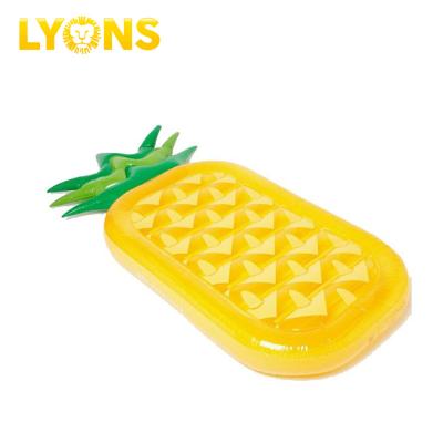China High Durability Pineapple Inflatable Water Toys / Inflatable Float Mat for sale