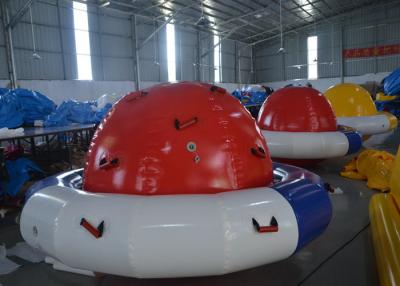China Attractive Blue Inflatable Water Game Spinner Rocker EN71  CE for sale