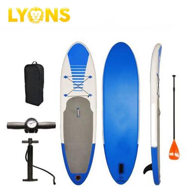 China Durable Summer Inflatable Water Toys / Giant Blue Inflatable Stand Up Paddle Board for sale