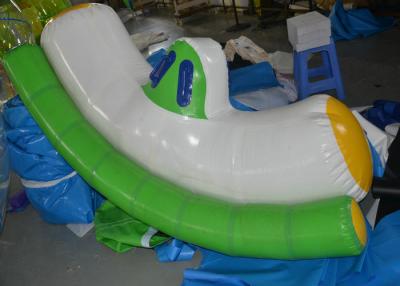 China Large Inflatable Water Seesaw / Adult Indoor Water Park Equipment for sale