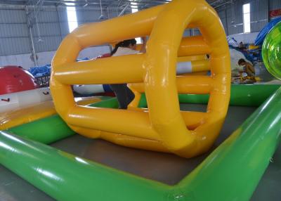 China 0.9mm PVC tarpaulin Inflatable Rolling Ball Water Wheel Roller With 6 Years Warranty for sale