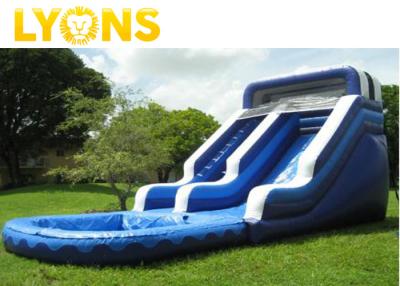 China Chateau Gonflable Large Inflatable Slide for Boys & Girls Logo Printed for sale