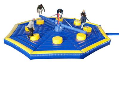 China Commercial Inflatable Wipeout Game For Jumping CE / EN14960 Approved for sale