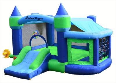 China Backyard Inflatable Bouncer Combo With Logo Printing 5 Years Warranty for sale