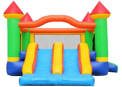 China Commercial Inflatable Bouncer Combo / 0.55mm PVC Kids Bouncy Castle for sale