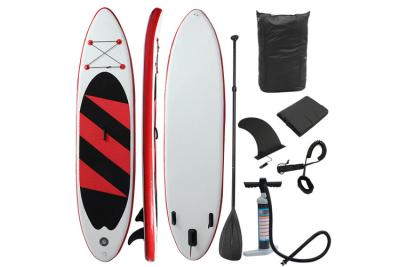 China Customized Size Inflatable Water Toys , Blue Blow Up Sup Board For Adult for sale