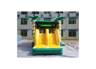 China Hawaii Monkey Inflatable Coconut Tree Jungle Bouncer With Slide 3 Years Warranty for sale