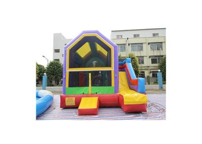 China Colorful Commercial Grade Inflatable Bouncy Castle / Toddler Bounce House for sale