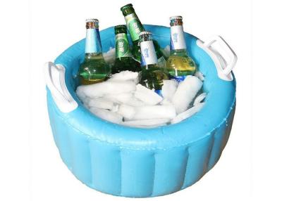 China Small Inflatable Ice Bucket / Blow Up Basin For Cold Beer And Fruit for sale