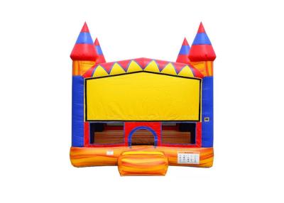 China Candy Inflatable Bounce House , Double Stitching Backyard Bouncy Castle Rental for sale