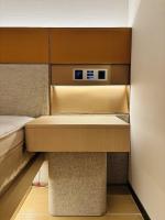 China Beige Wood Hotel Furniture Set Contemporary Hotel Bedroom Furniture Set Minimalist for sale