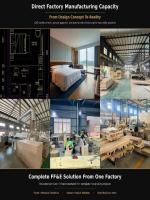 China Modern Custom Hotel Lobby Furniture Warm Tone Reception Area Furniture Custom Size for sale