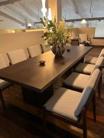 China Industrial Hotel Restaurant Furniture Solid Wood Hotel Dining Room Furniture Custom Materials for sale