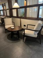 China Industrial Hotel Restaurant Furniture Solid Wood Hotel Dining Room Furniture Custom Materials for sale