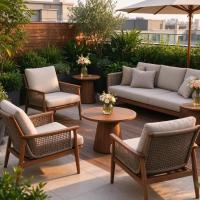China Outdoor Terrace Furniture Contemporary Hotel Garden Furniture for sale
