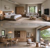China Private Villas Luxury Resort Furniture Mountain Retreats Resort Villa Furniture Custom Sizes for sale
