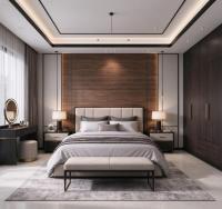 China Geometric Villa Furniture Architectural Villa Cabinets Integrated Storage for sale