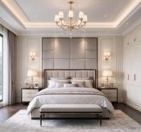 China Natural Villa Bedroom Furniture Custom Dimensions King Bedroom Furniture Sets for sale