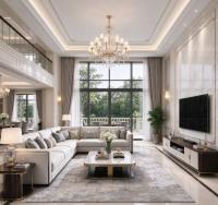 China Modern Villa Furniture Luxury Living Room Furniture Sets Custom Dimensions for sale