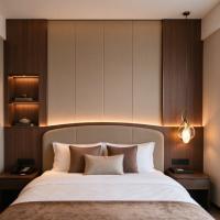 China Boutique Hotel Guest Room Furniture Custom Made Hotel Room Furniture Warm Finishes for sale