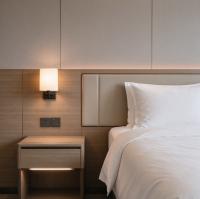 China Functional Contemporary Hotel Furniture With Custom Beds, Bedside Tables, TV Cabinets, Wardrobes for sale