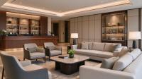 China Contemporary Lobby Lounge Furniture Custom Size Reception Furniture Set for sale