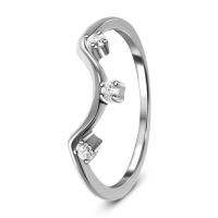 China 14K Rose Gold Real Diamond Jewellery , Round Real Fancy Diamond Anniversary Rings for sale